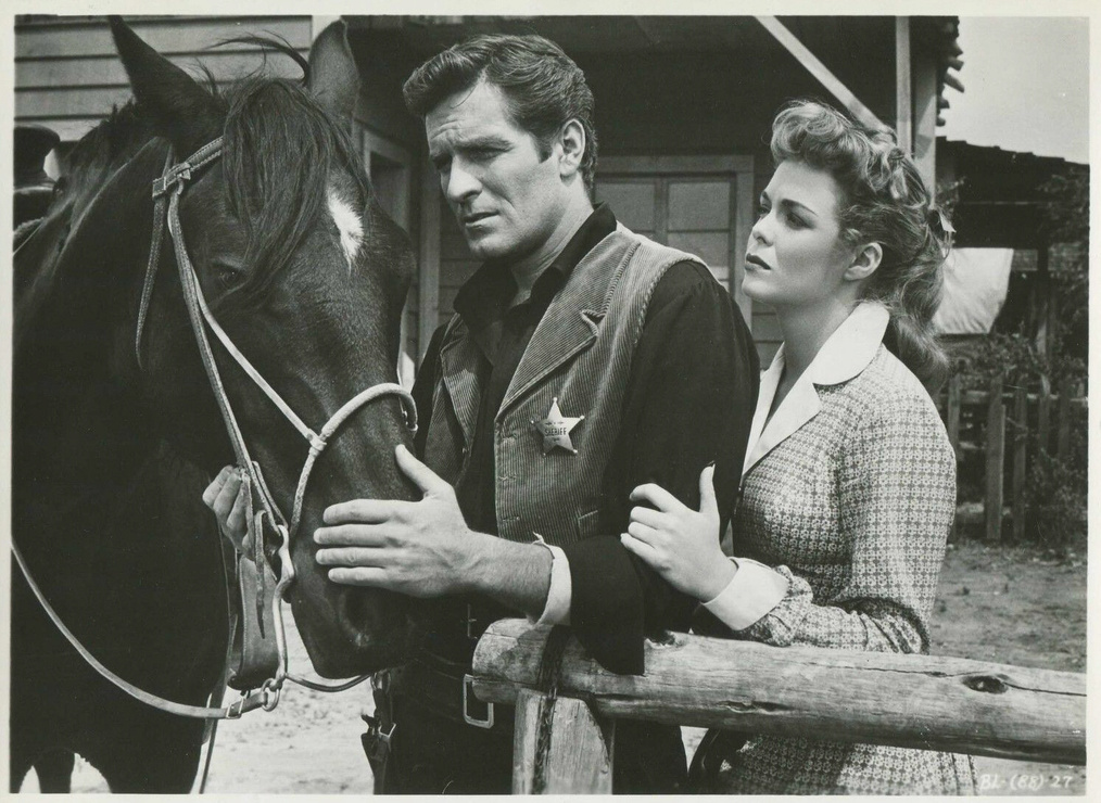 Hugh O'Brian, Nancy Gates