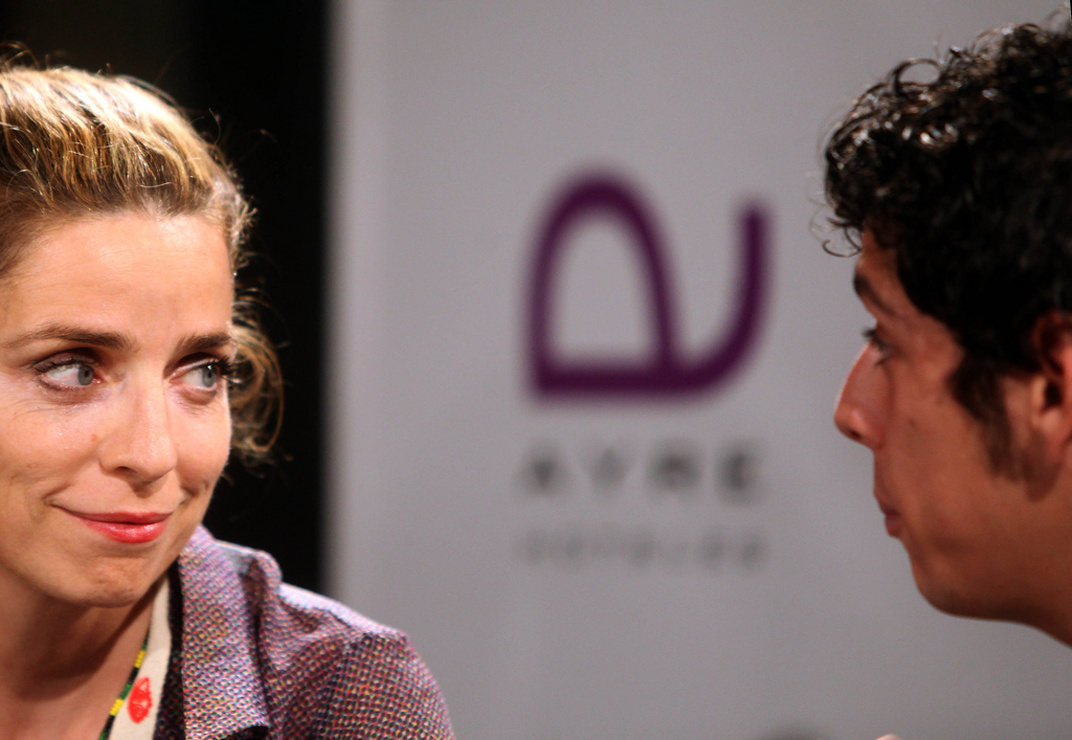 Liz Lobato and Eduardo Casanova