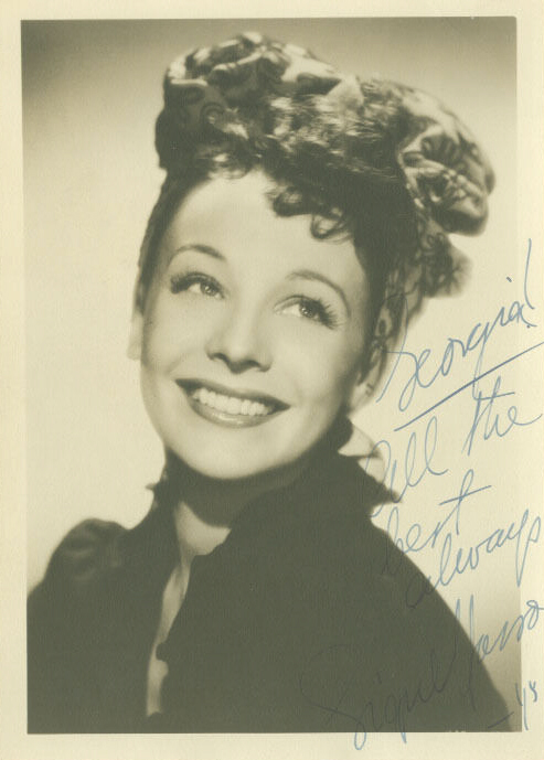 Picture of Signe Hasso