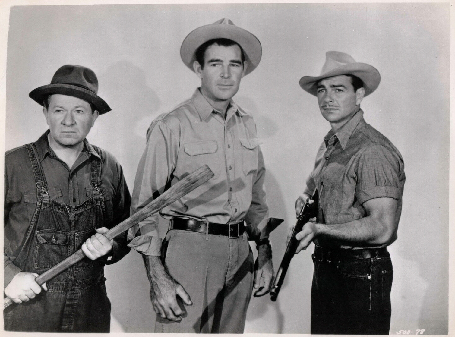 Stuart Erwin, Rod Cameron, Don Castle