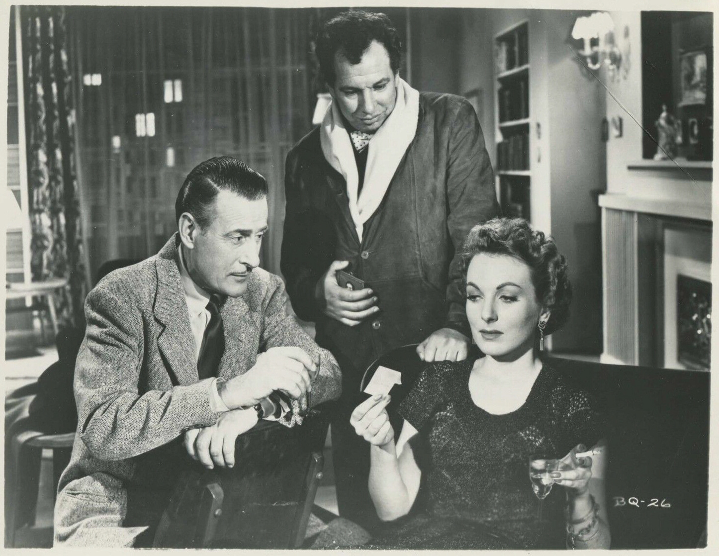 Tom Conway, Delphi Lawrence, Michael Balfour