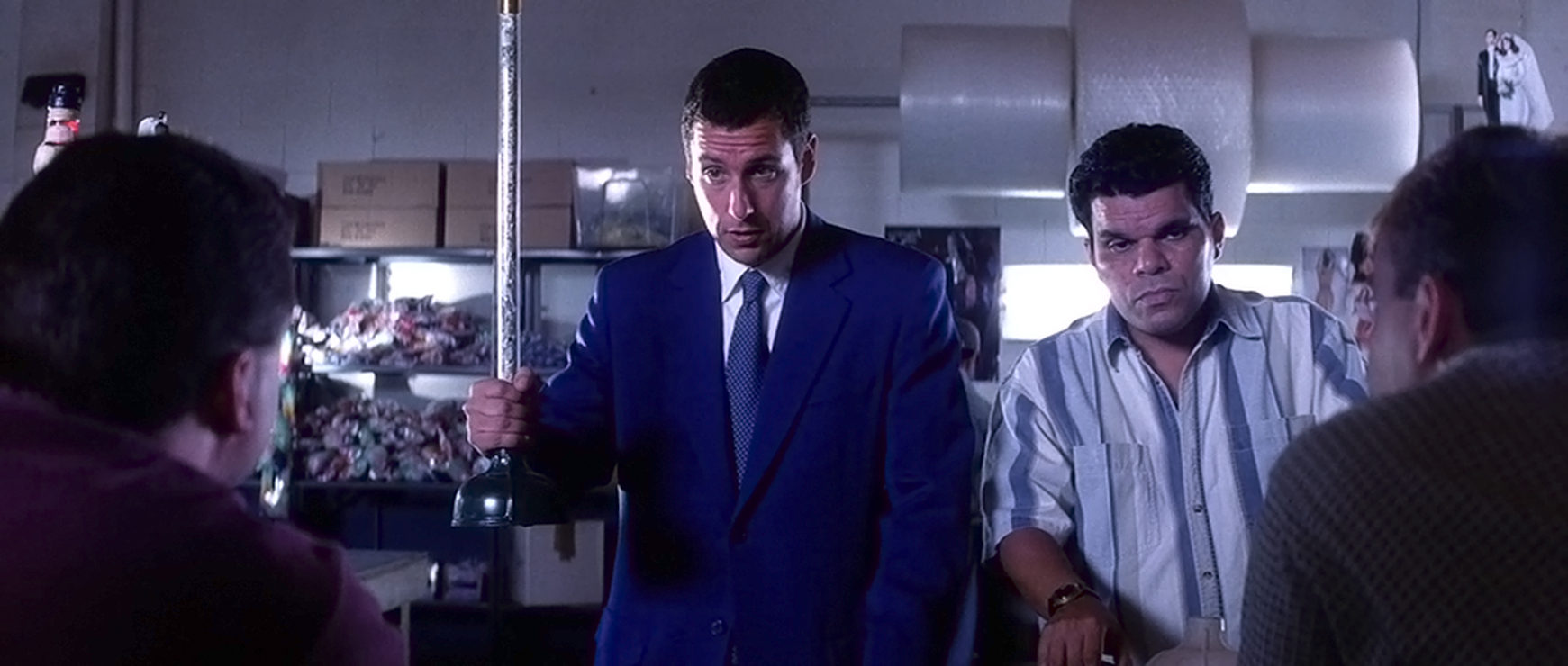 Adam Sandler and Luiz Gusmán