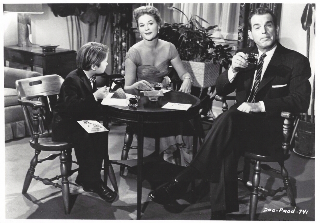Kevin Corcoran, Jean Hagen, Fred MacMurray