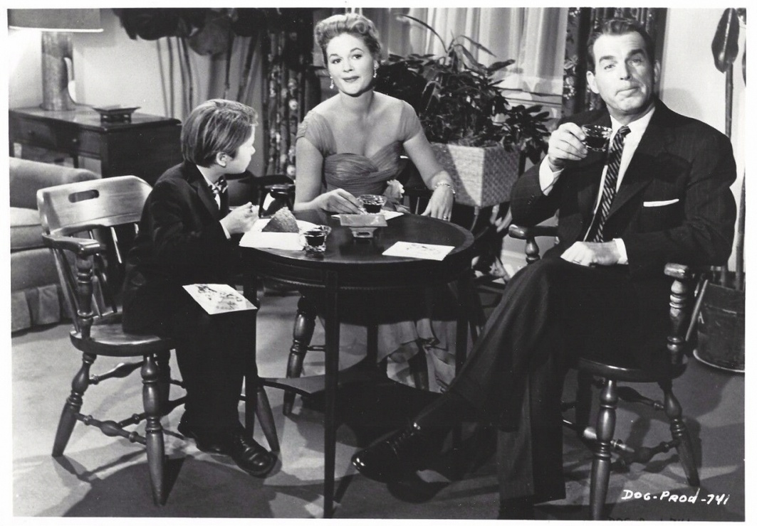 Kevin Corcoran, Jean Hagen, Fred MacMurray