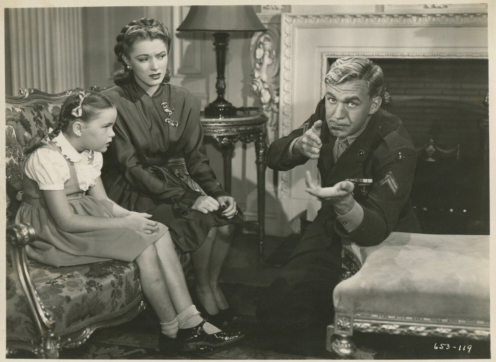 Patti Brady, Eleanor Parker, Forrest Tucker