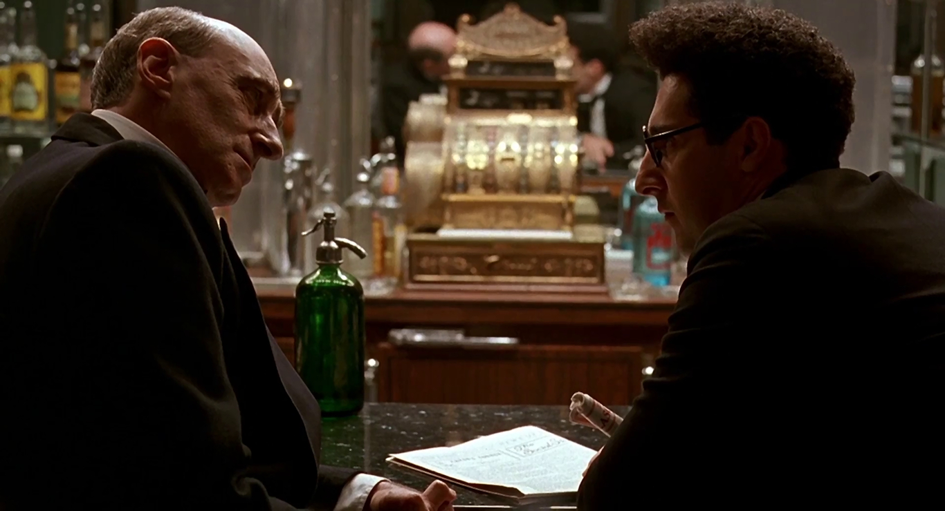 David Warrilow and John Turturro