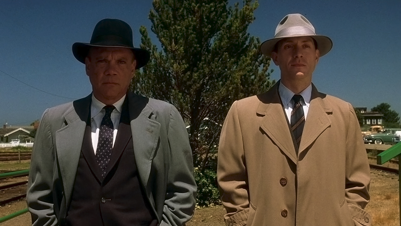 Daniel von Bargen and Shawn Doyle