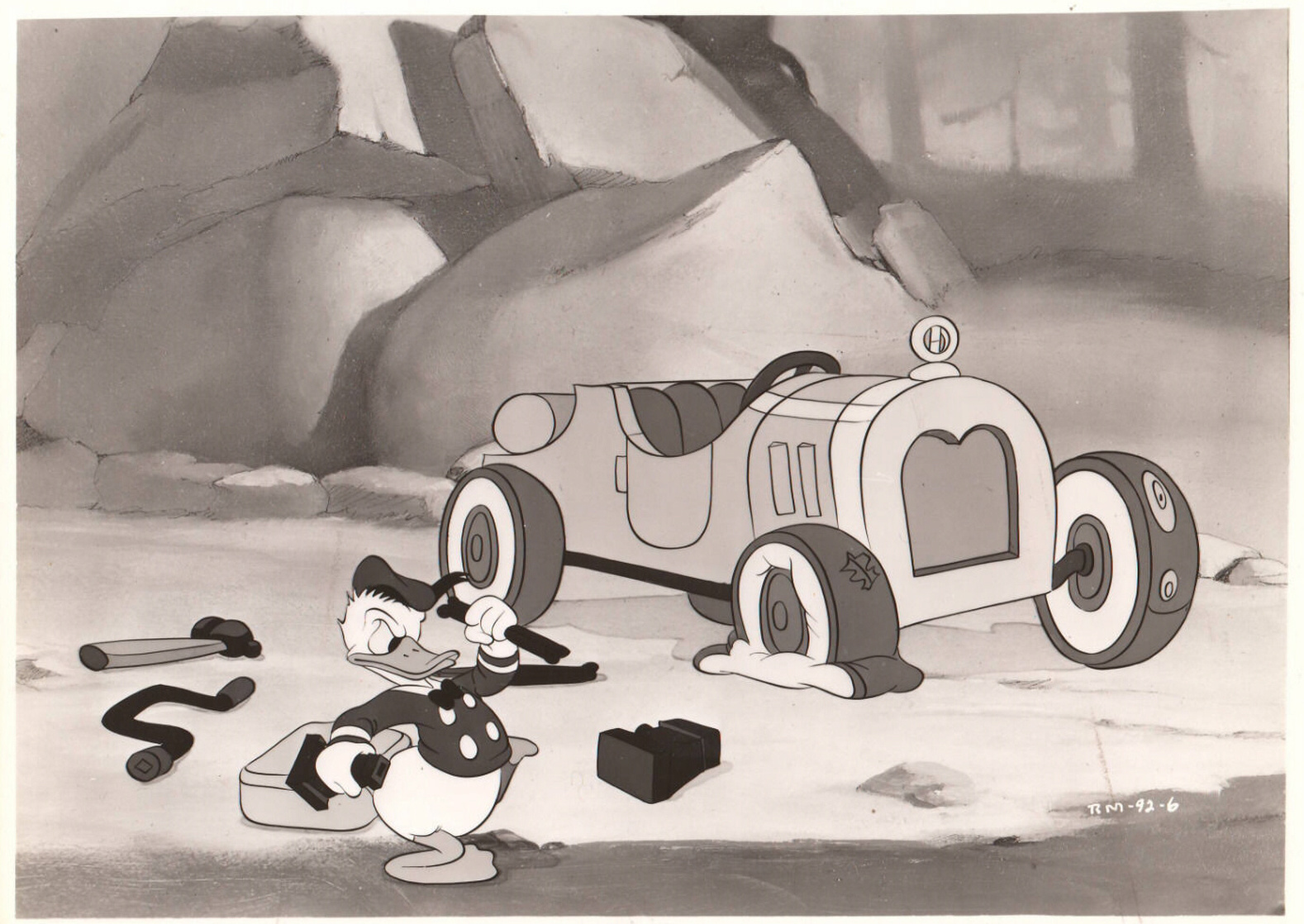 Donald's Tire Trouble