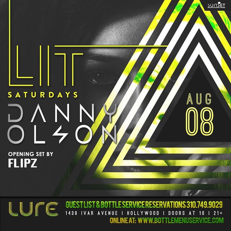 Lure Nightclub Saturday August 8th