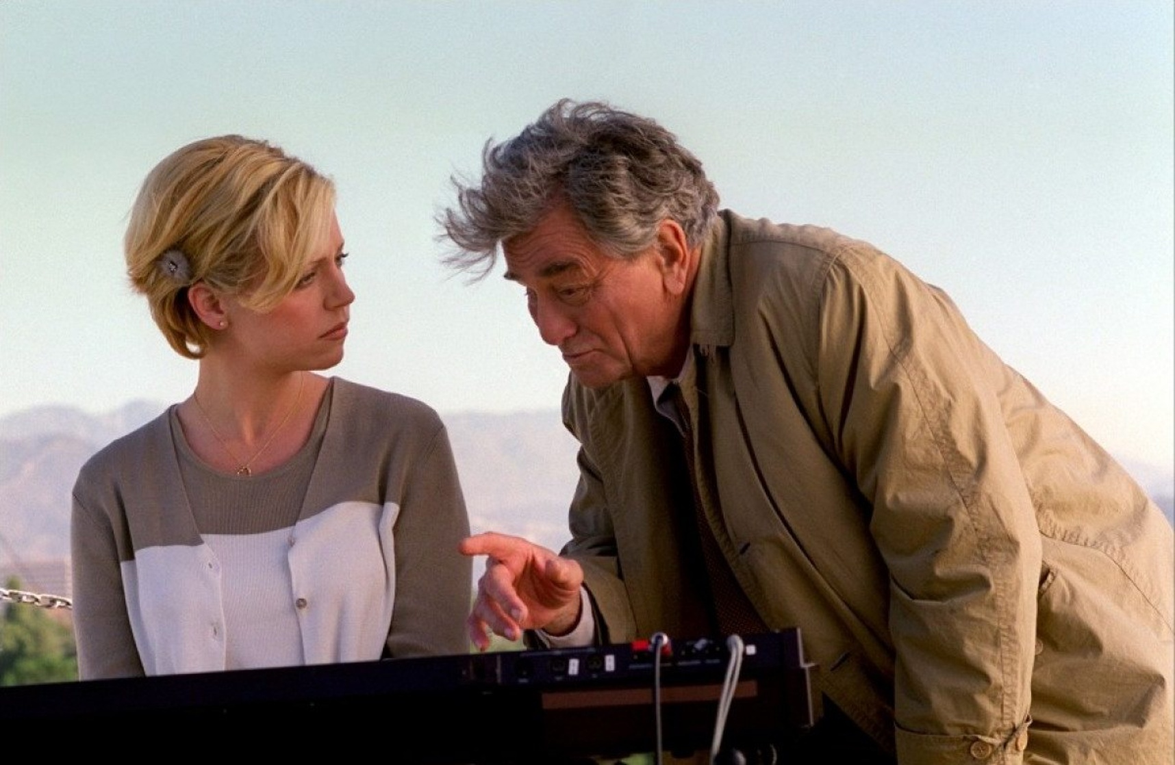 Hillary Danner & Peter Falk