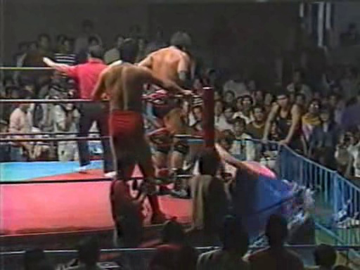 Picture of Mitsuharu Misawa, Kenta Kobashi, & Toshiaki Kawada vs. Jumbo ...