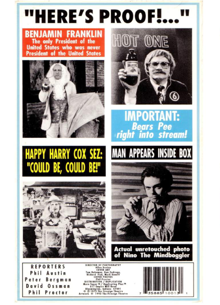 Picture of Firesign Theatre Sez: 'Everything You Know is Wrong'