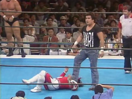 Picture of Tatsumi Fujinami & Jushin Liger vs. Genchiro Tenryu & Koki ...