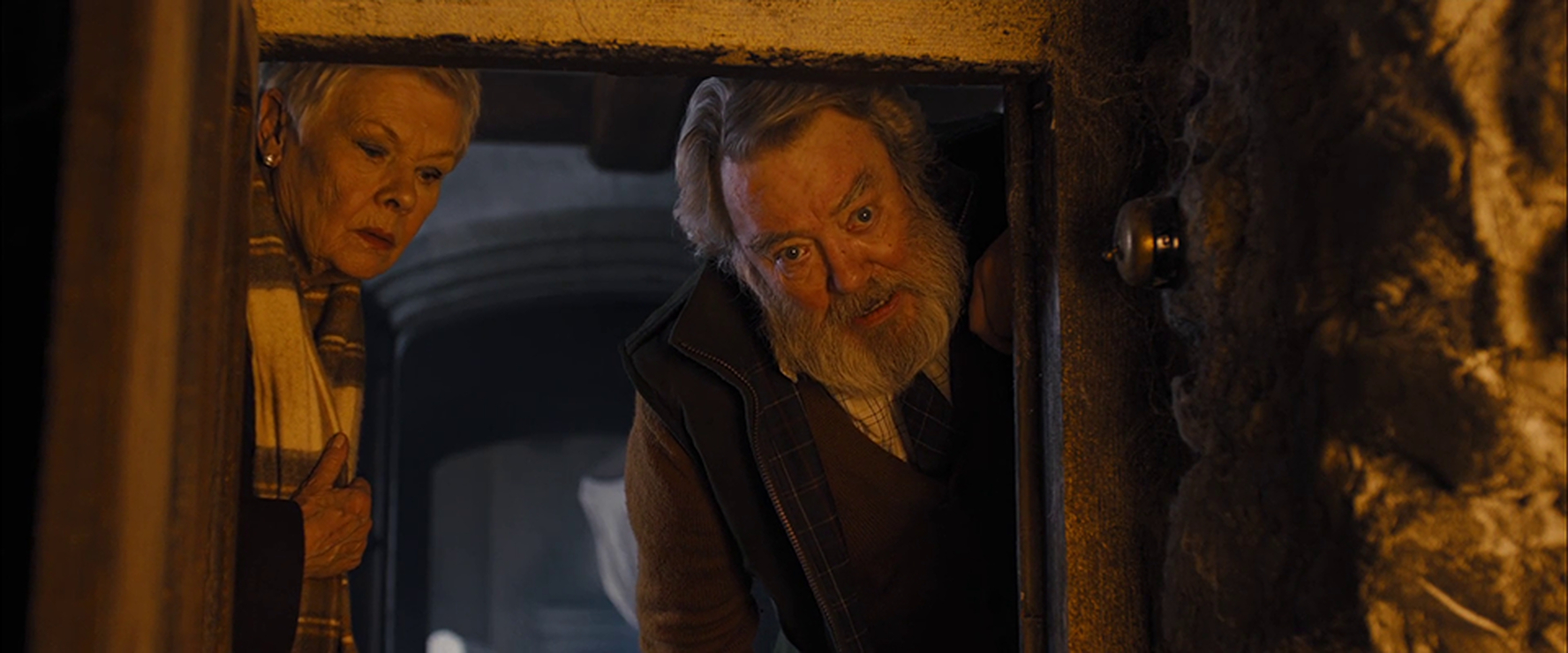 Judi Dench and Albert Finney