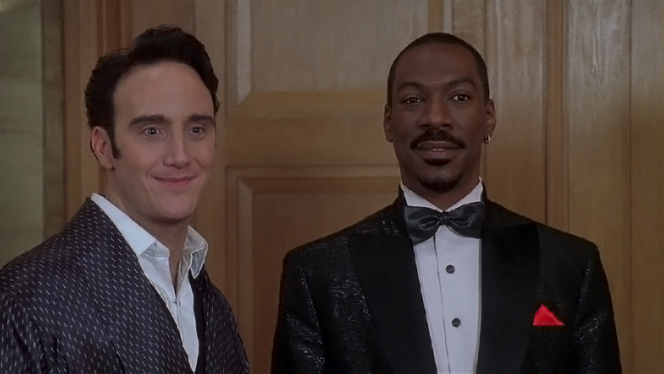 Jay Mohr and Eddie Murphy