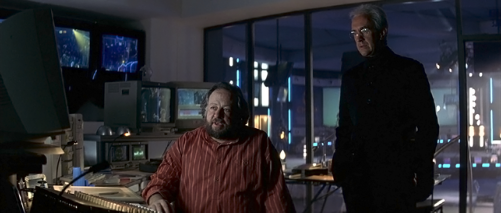 Ricky Jay and Jonathan Pryce