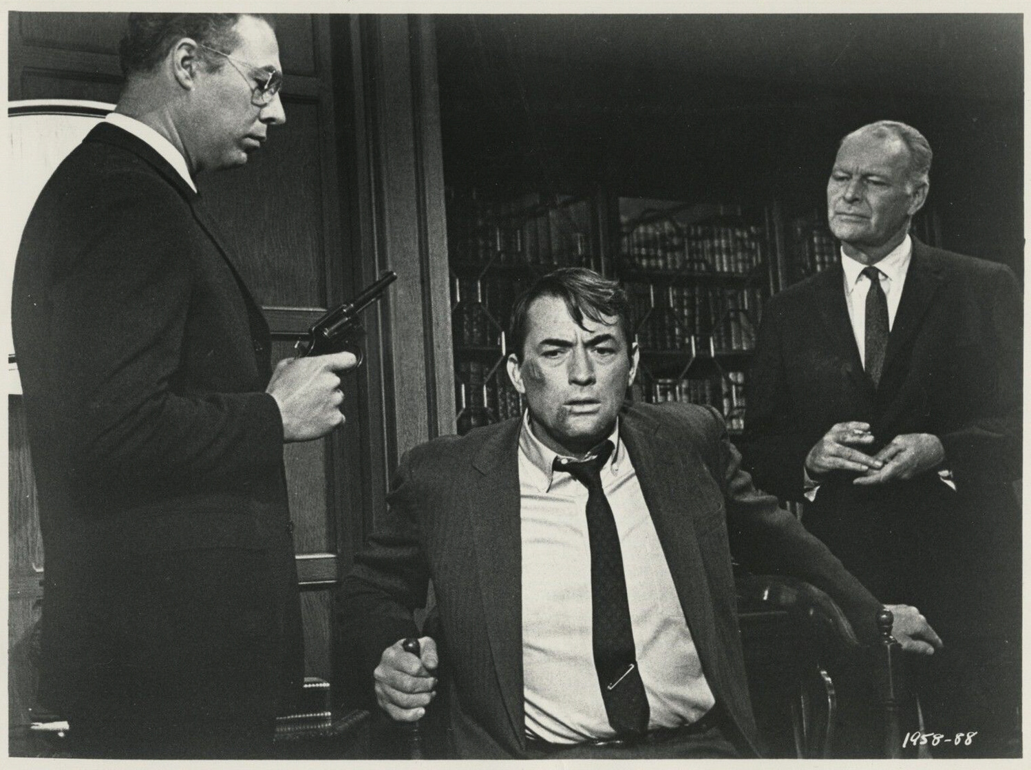 George Kennedy, Gregory Peck, Leif Erickson