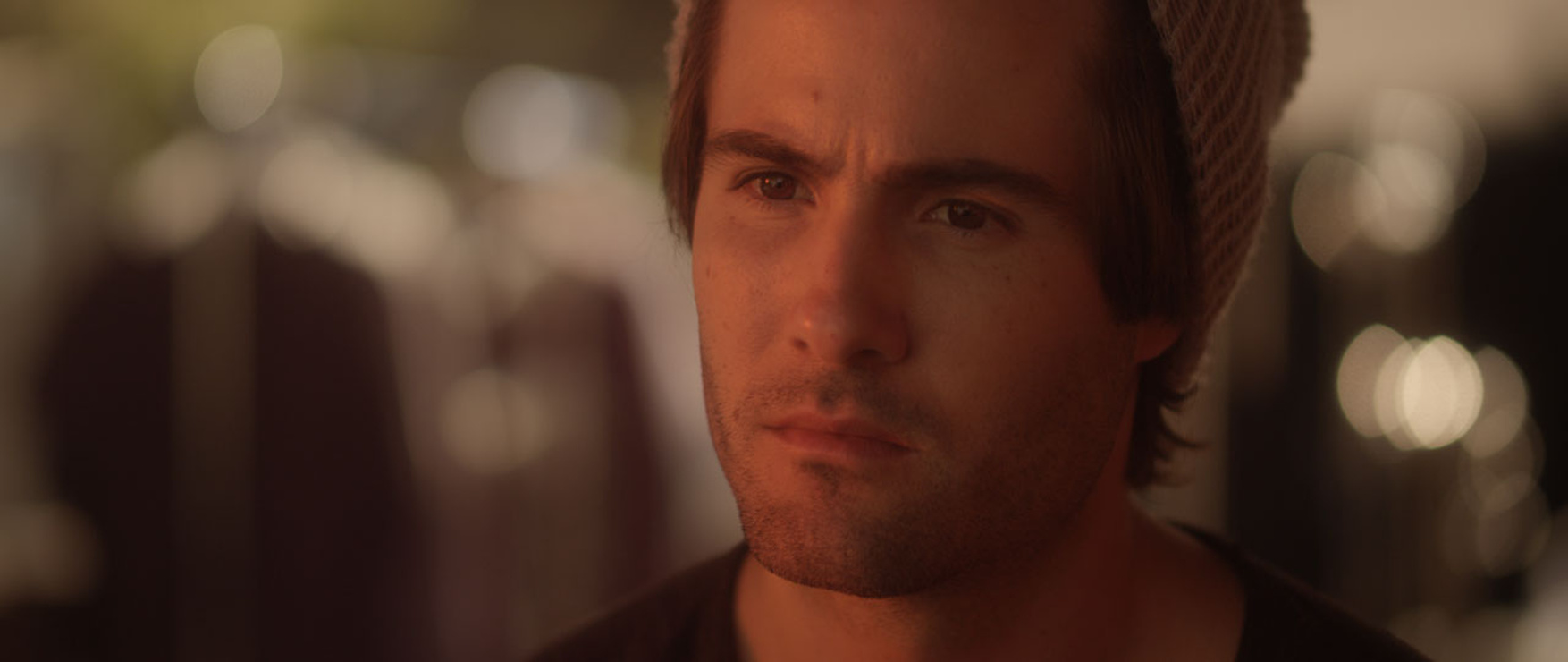 Actor Paul Vandervort in Limelight