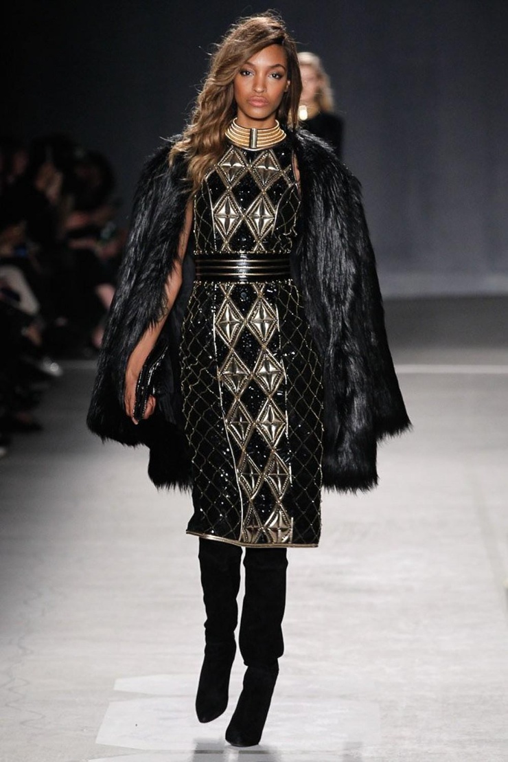 Balmain x H&M Collaboration Collection Runway