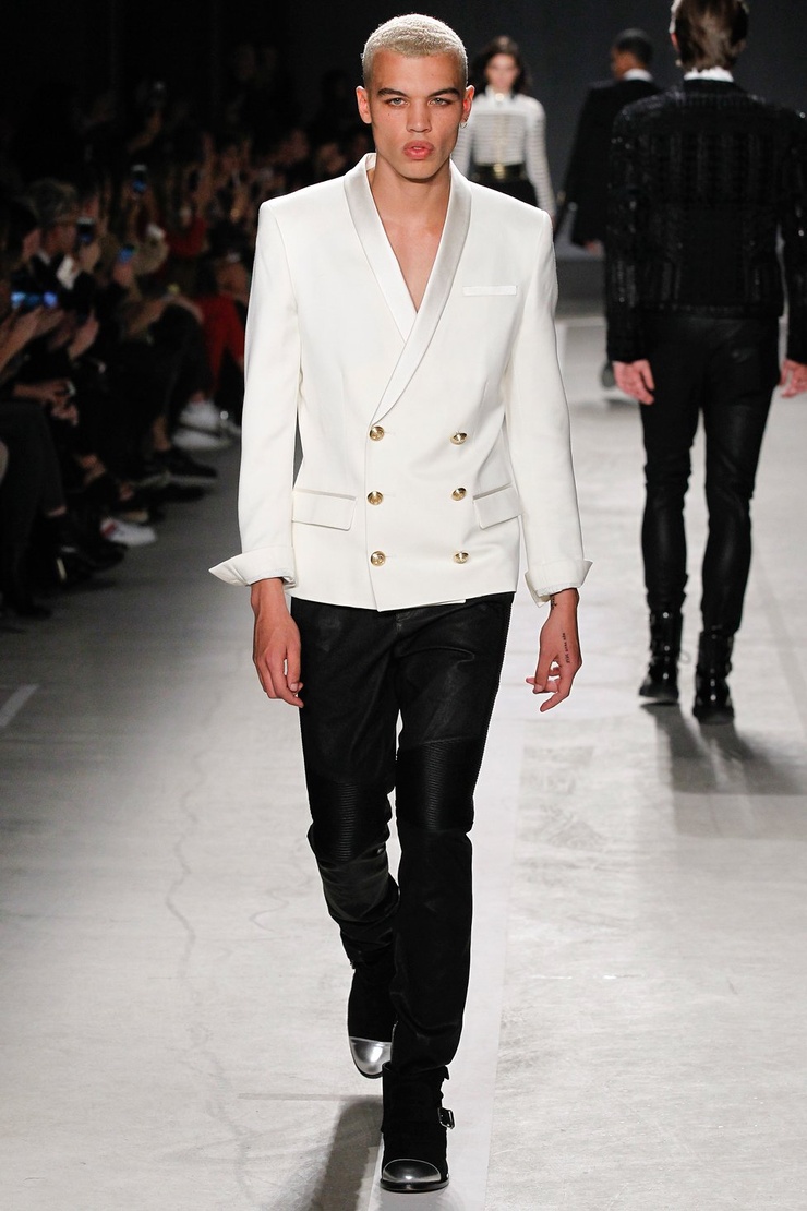 Balmain x H&M Collaboration Collection Runway