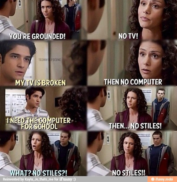 Stiles, Scott & Scott's Mom