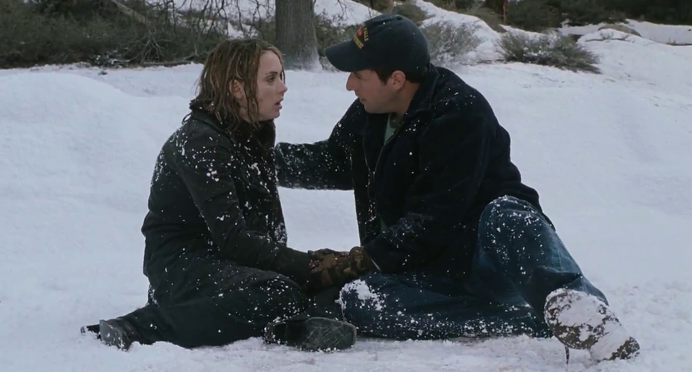 Winona Ryder and Adam Sandler