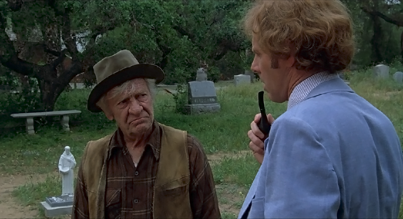 John Steadman and Bruce Dern