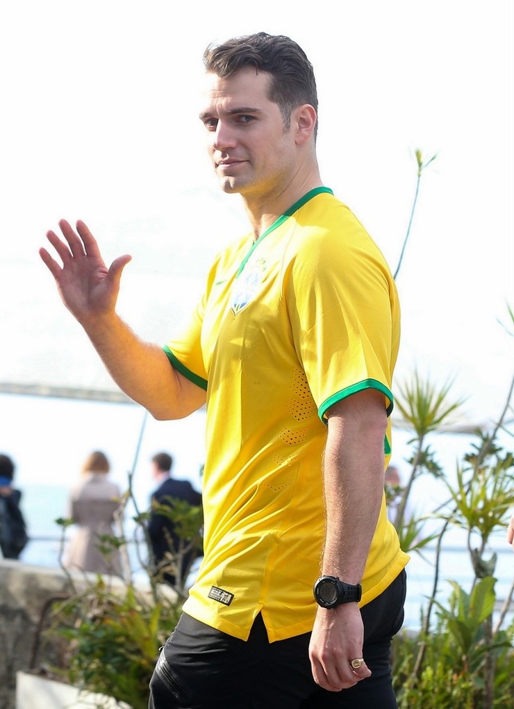 Henry Cavill in Rio de Janeiro, Brazil