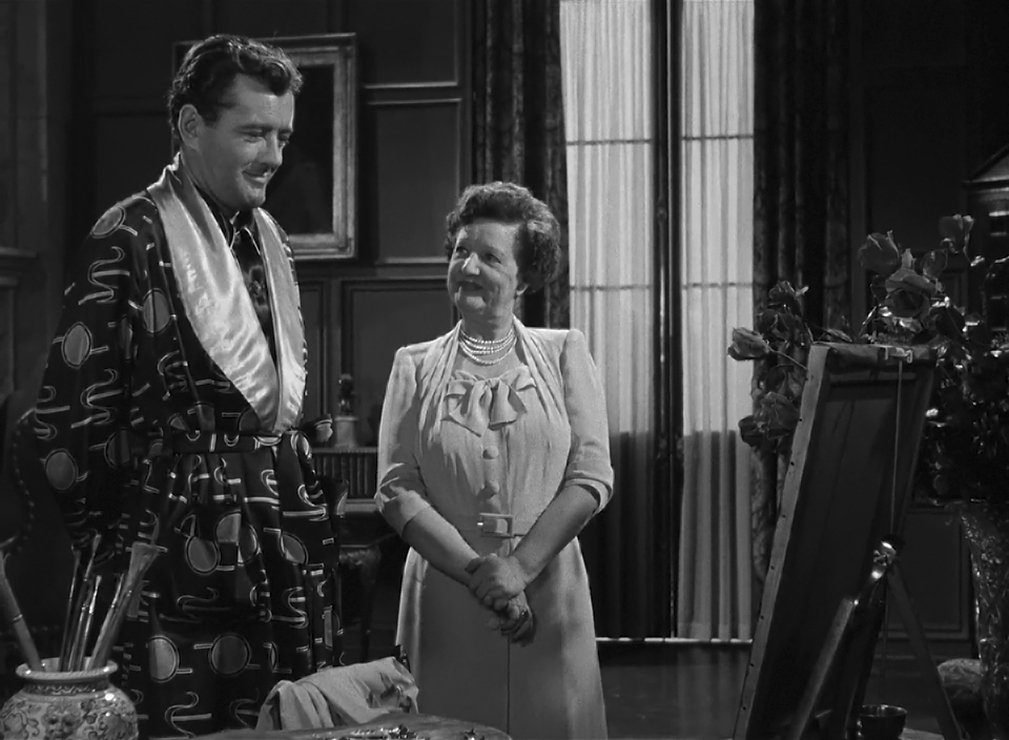 Robert Walker and Marion Lorne