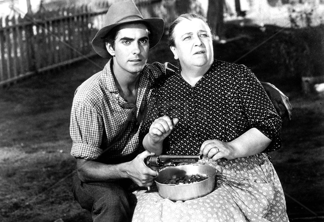 Tyrone Power & Jane Darwell
