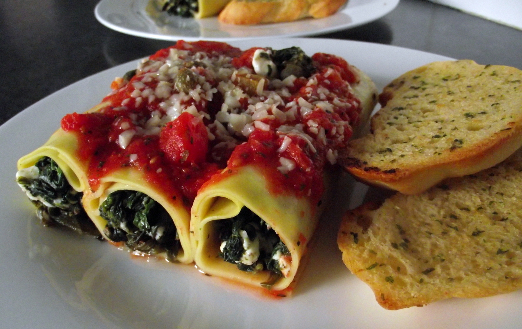 Spinach & Feta Cannelloni
