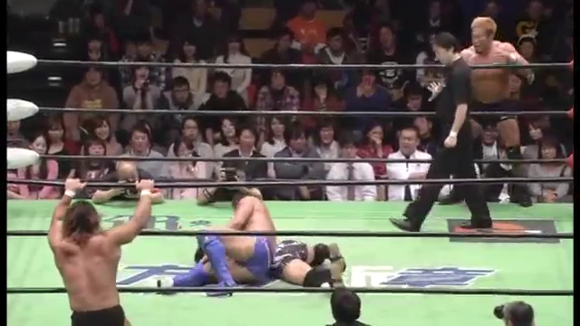 Picture of Yuji Nagata & Daisuke Sekimoto vs. KENTA & Takashi Sugiura (11/27/13)