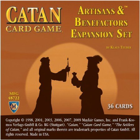 Image of Catan Card Game: Artisans & Benefactors Expansion Set