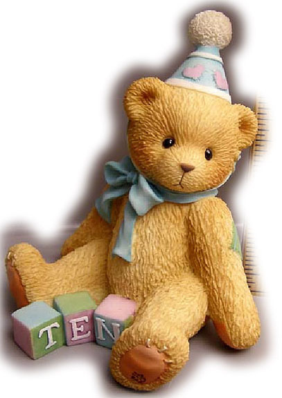 Picture of Cherished Teddies - "Count To Ten...And Celebrate!"