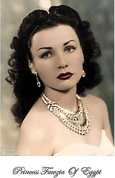 Picture of Fawzia Fuad of Egypt