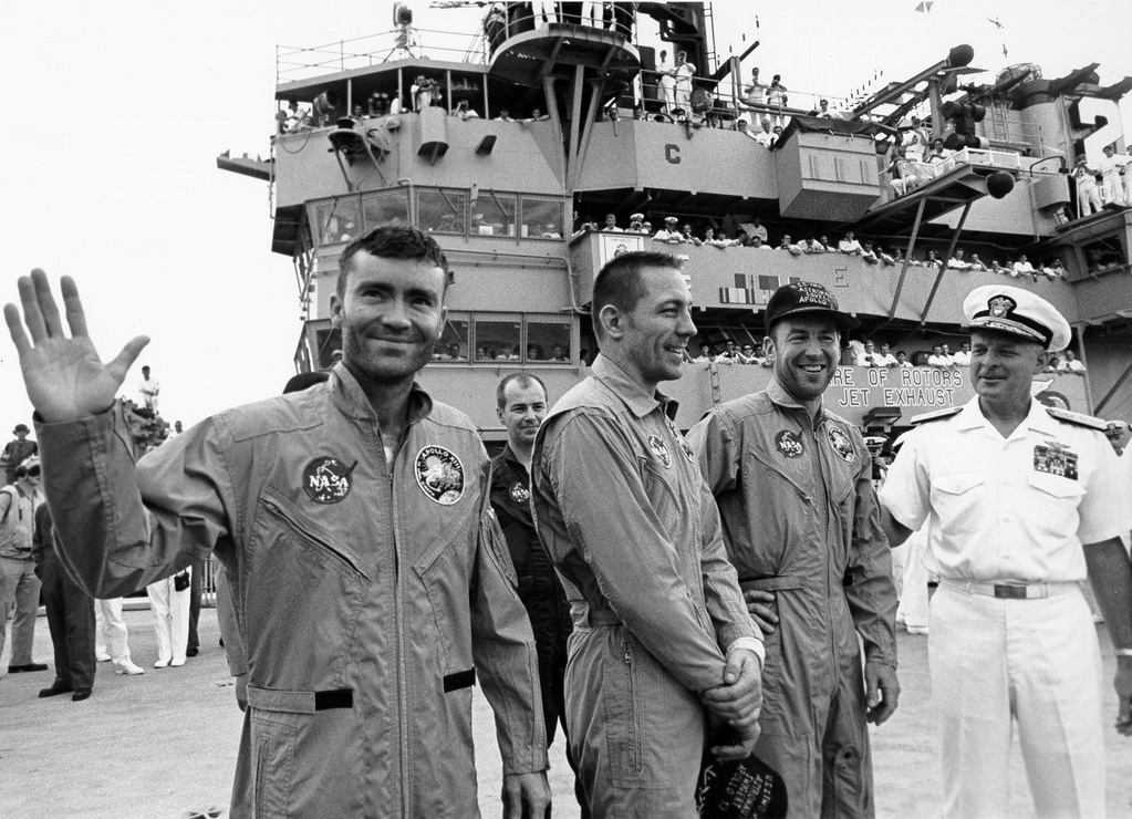 Fred Haise, Jack Swigert, Jim Lovell
