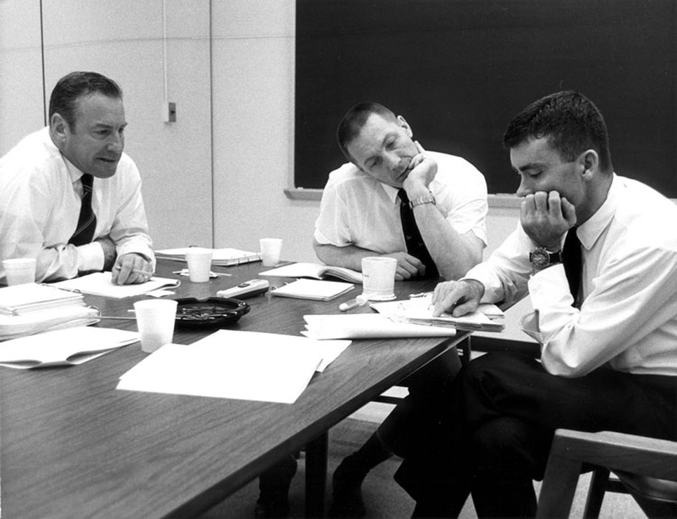 Jim Lovell, Jack Swigert, Fred Haise