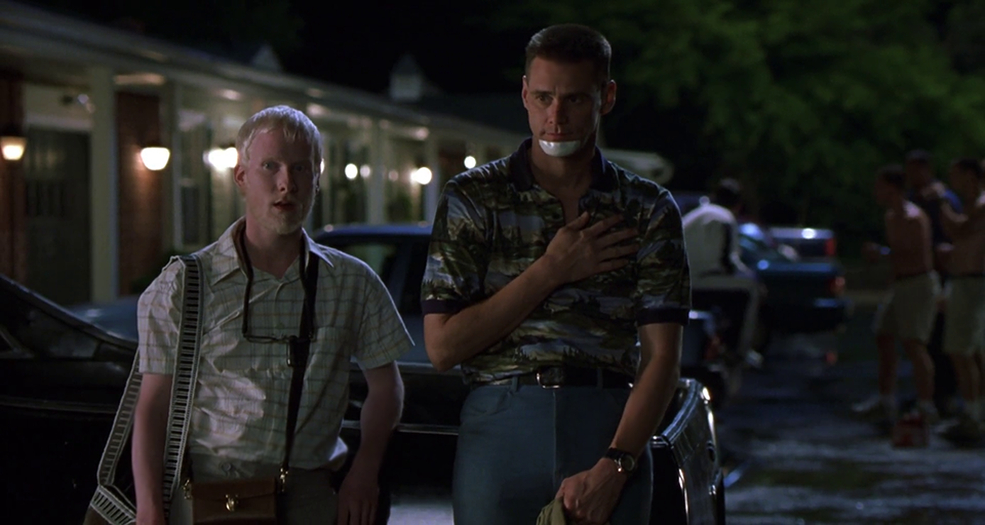 Michael Bowman and Jim Carrey