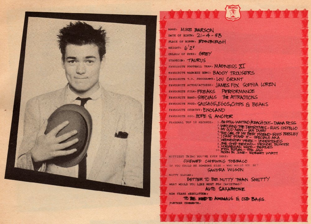 Picture of Mike Barson