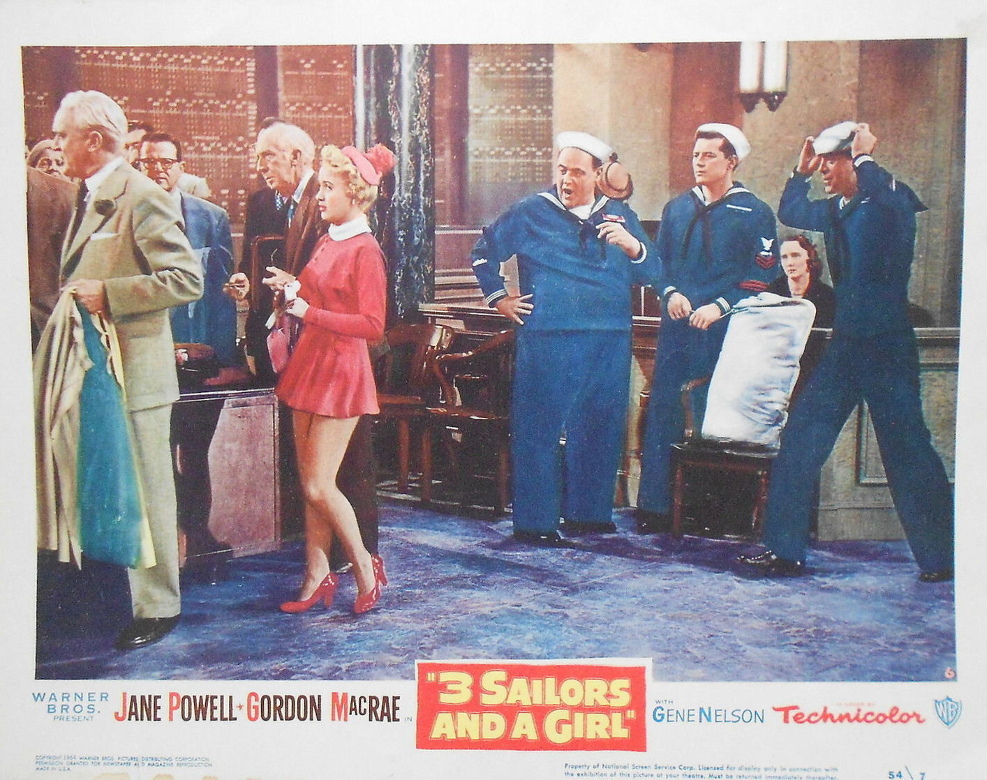 Picture of 3 Sailors and a Girl