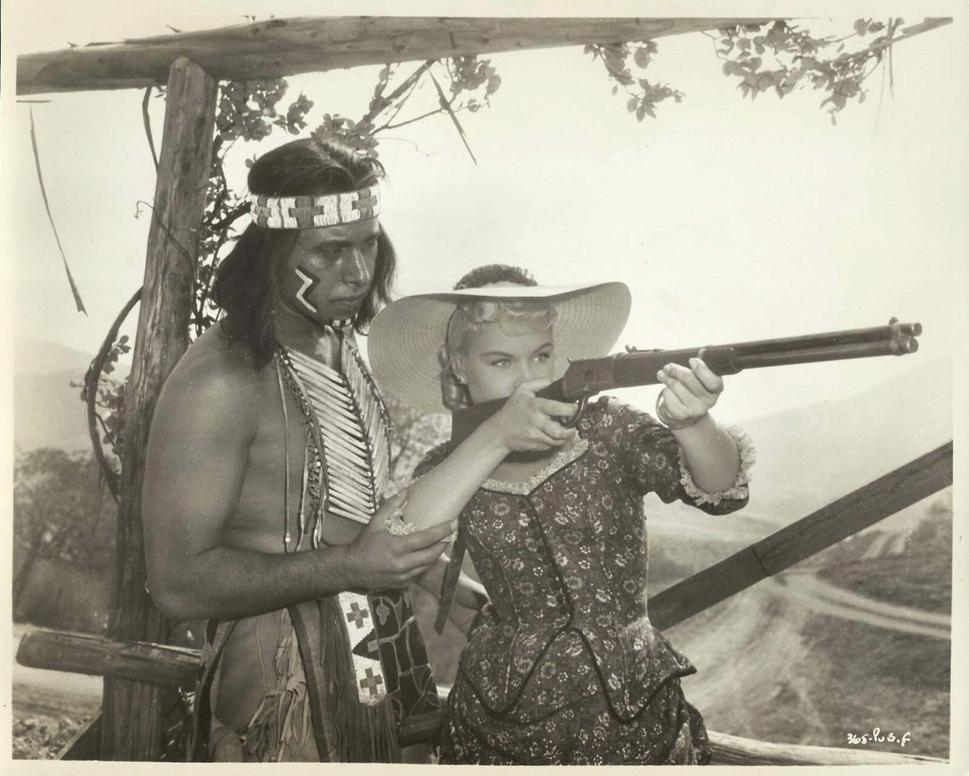 Michael Ansara, Barbara Payton