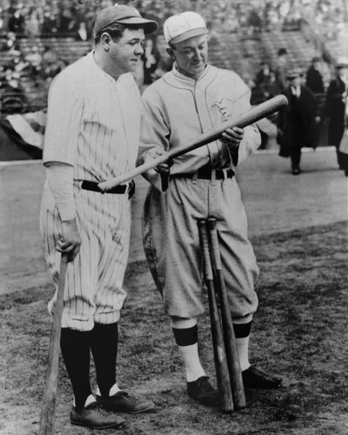 Babe Ruth, Ty Cobb