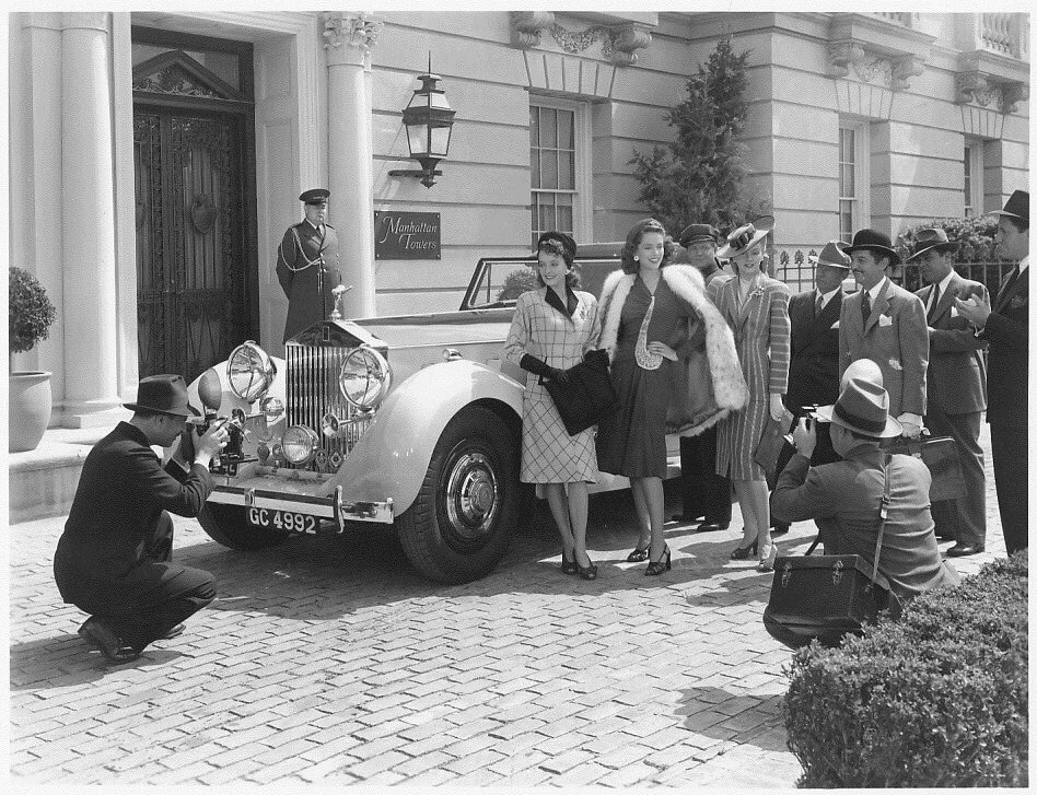 Kay Harris, Jinx Falkenburg, Leslie Brooks