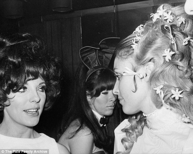 Joan Collins and Sharon Tate